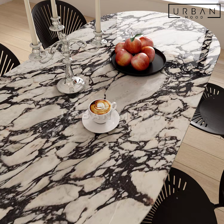 MARQUIN Modern Sintered Stone Dining Table – Urban Mood