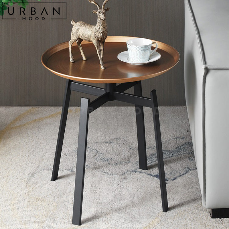 NINO Modern Round Side Table – Urban Mood