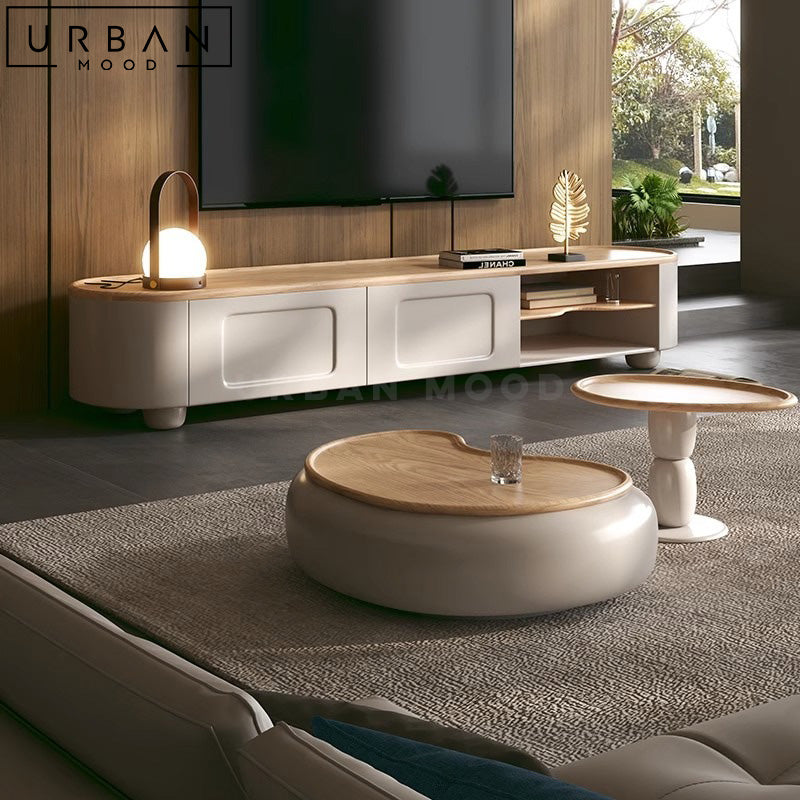 OTILI Japandi TV Console & Coffee Table – Urban Mood