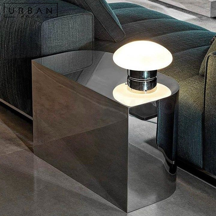PILON Modern Steel Side Table – Urban Mood