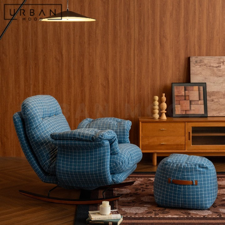 PIRSON Modern Fabric Rocking Chair – Urban Mood