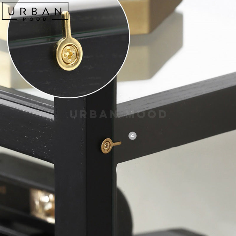 PROCU Modern Glass Display Cabinet – Urban Mood