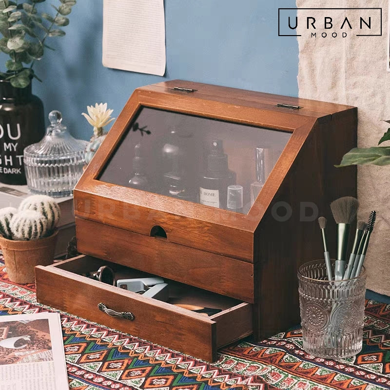 SB1215 | Rustic Solid Wood Storage Box – Urban Mood