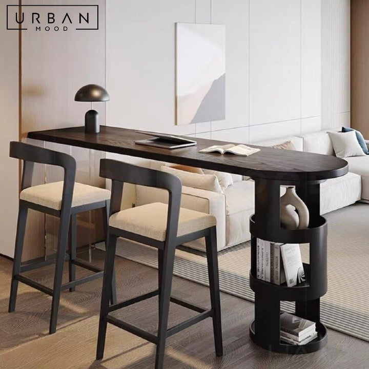 RICHLAND Modern Solid Wood Bar Table – Urban Mood
