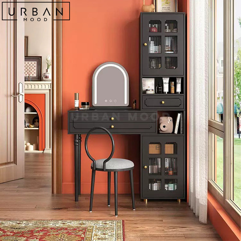 SAUL Mid Century Vanity Table Set – Urban Mood