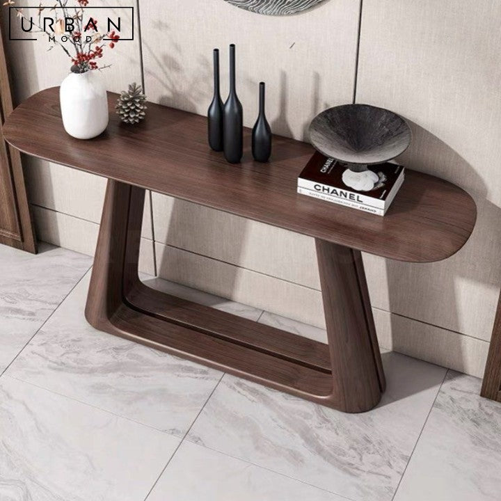 SIDER Modern Solid Wood Console Table – Urban Mood