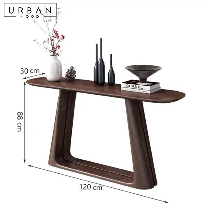 SIDER Modern Solid Wood Console Table – Urban Mood