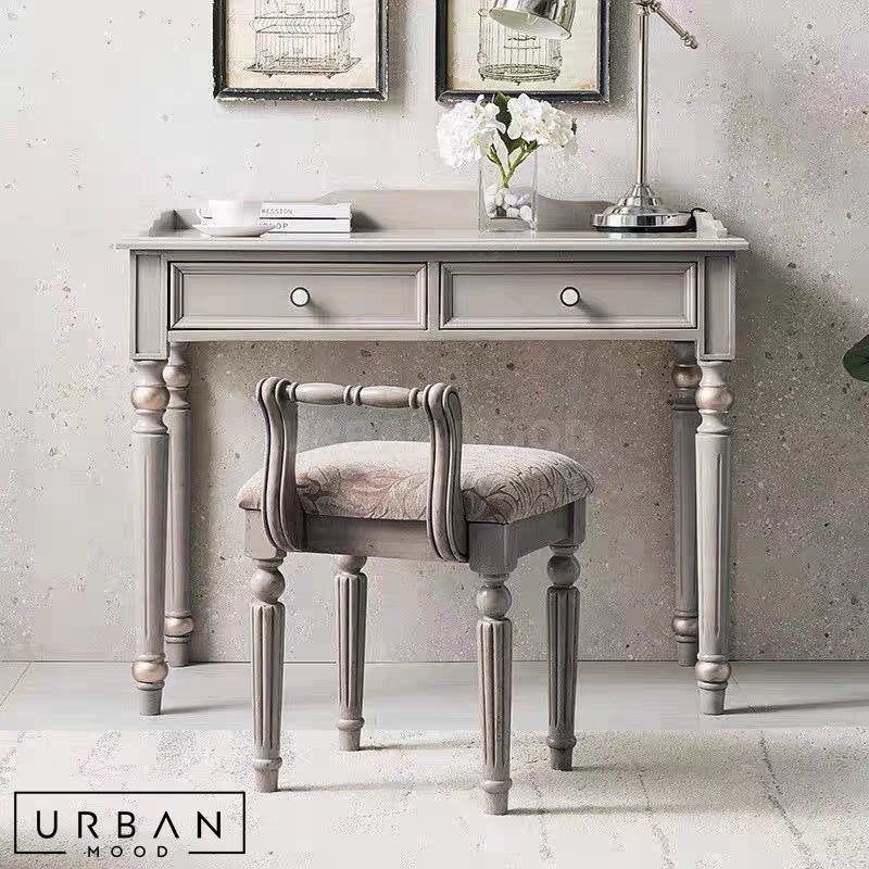 SYNTHOS Victorian Vanity / Study Table – Urban Mood