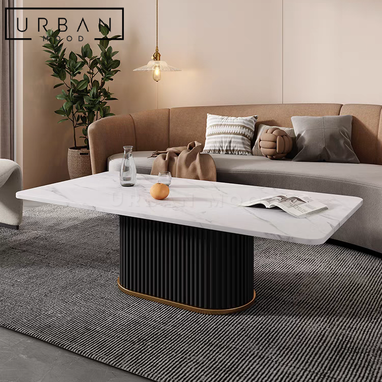SPRITZ Modern Sintered Stone Coffee Table – Urban Mood