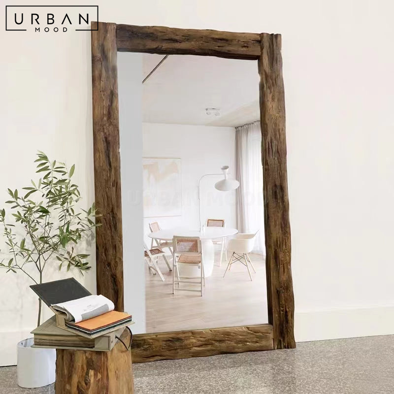 VENI Rustic Full Length Mirror – Urban Mood