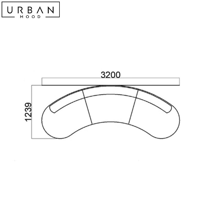 VESSA Modern Boucle Sofa – Urban Mood