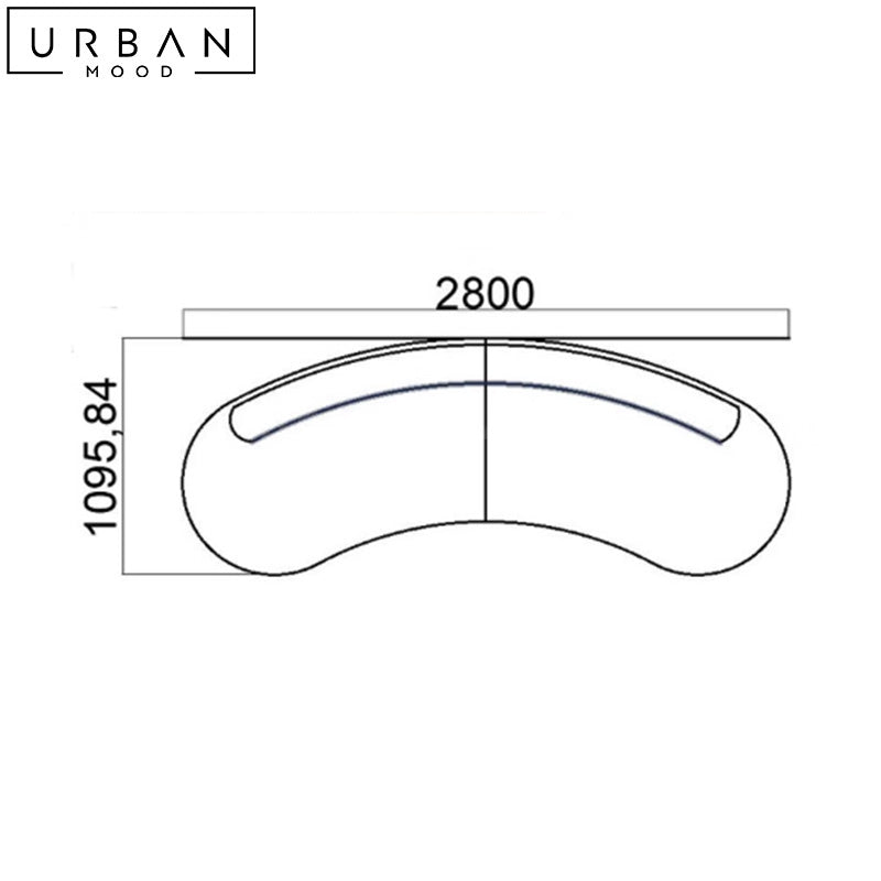 VESSA Modern Boucle Sofa – Urban Mood