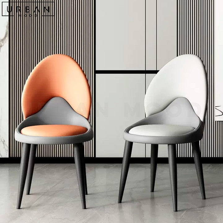VIOLETE Modern Leather Dining Chair – Urban Mood