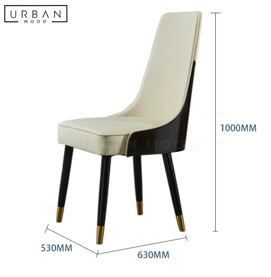 VERO Classic Leather Dining Chair – Urban Mood