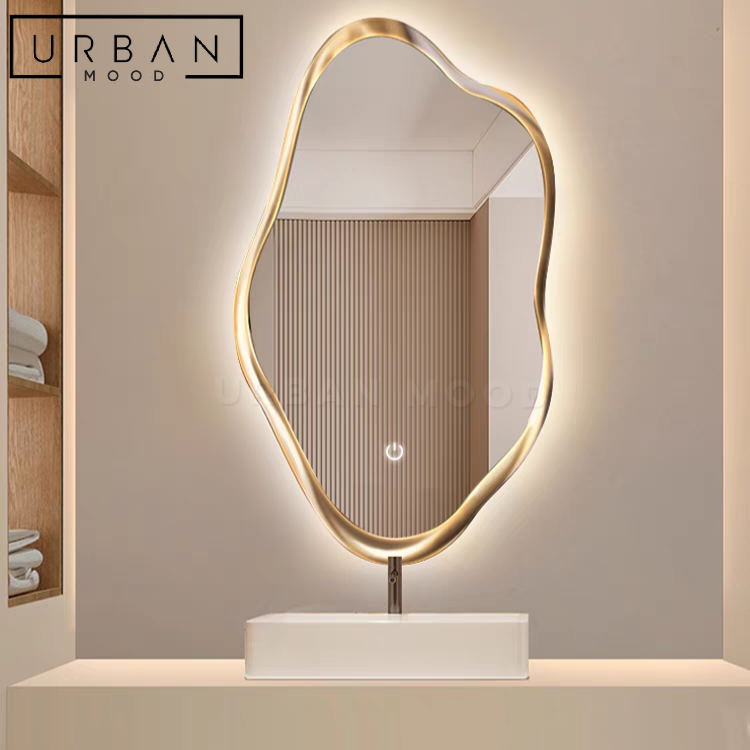 VICKY Modern LED Wall Mirror – Urban Mood