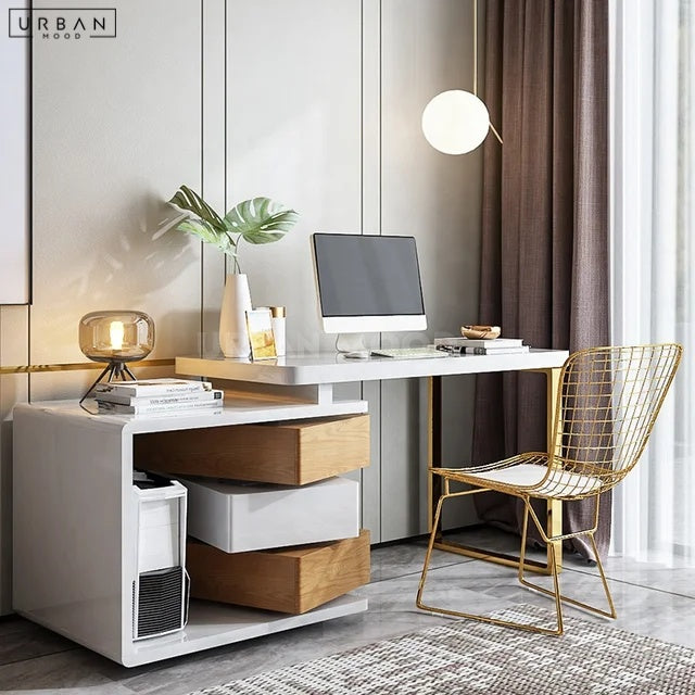 YVETTE Modern Study Table – Urban Mood