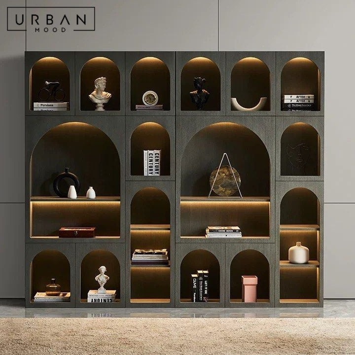 ZAHRAN Modern LED Display Shelf – Urban Mood