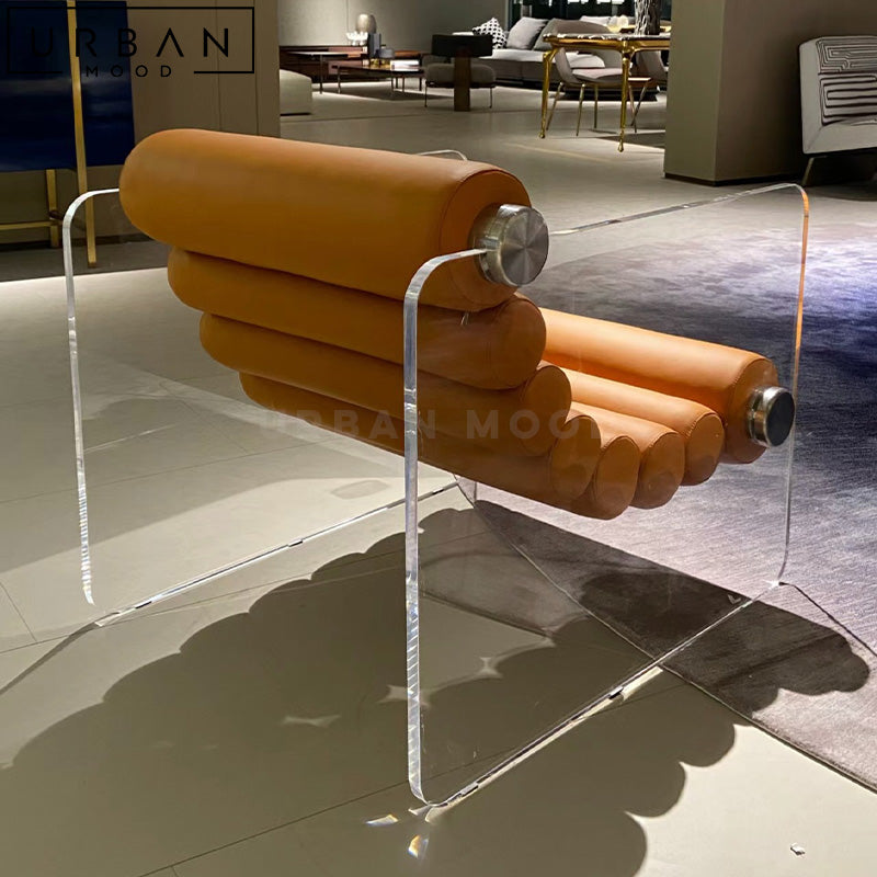 ZUMA Modern Leather Leisure Chair – Urban Mood