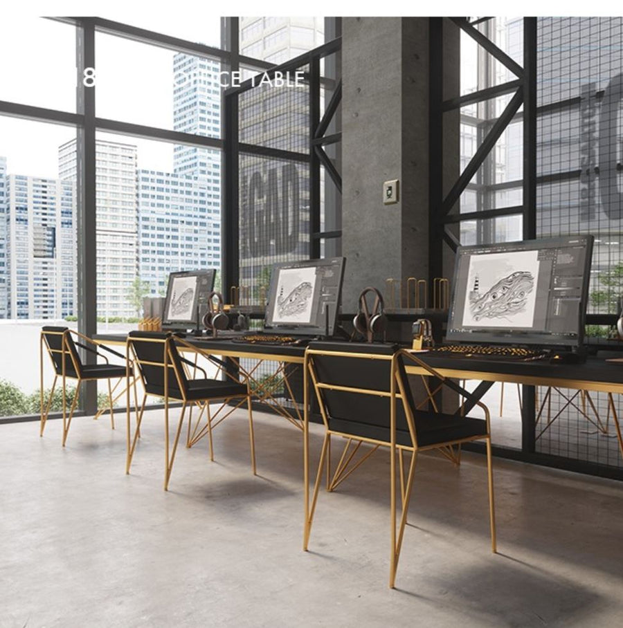 Modern and Sleek Office Work Bench / Office Table / Dining Table / Caf ...