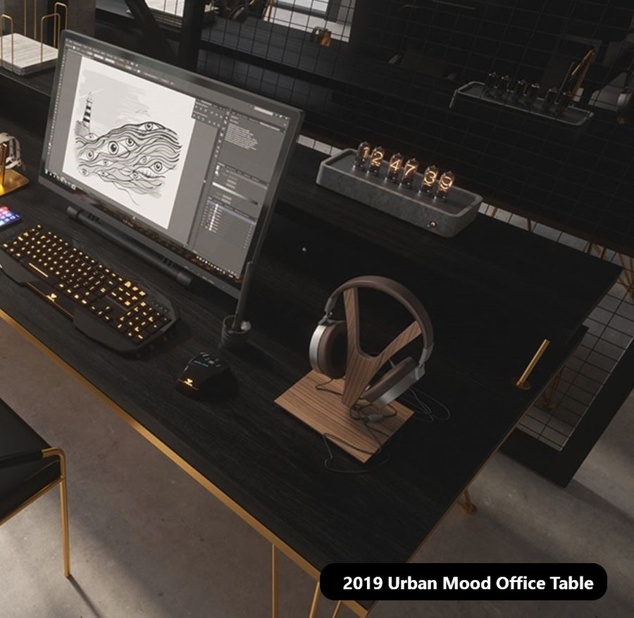 Modern and Sleek Office Work Bench / Office Table / Dining Table / Caf ...