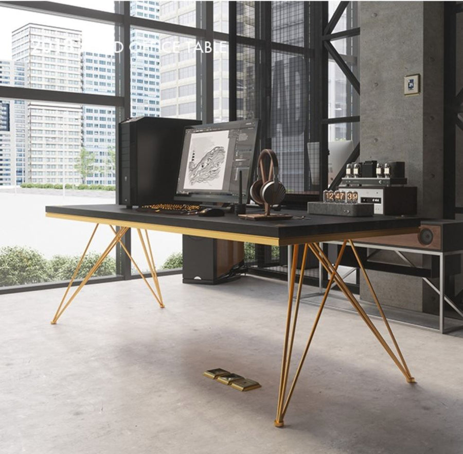 Modern and Sleek Office Work Bench / Office Table / Dining Table / Caf ...