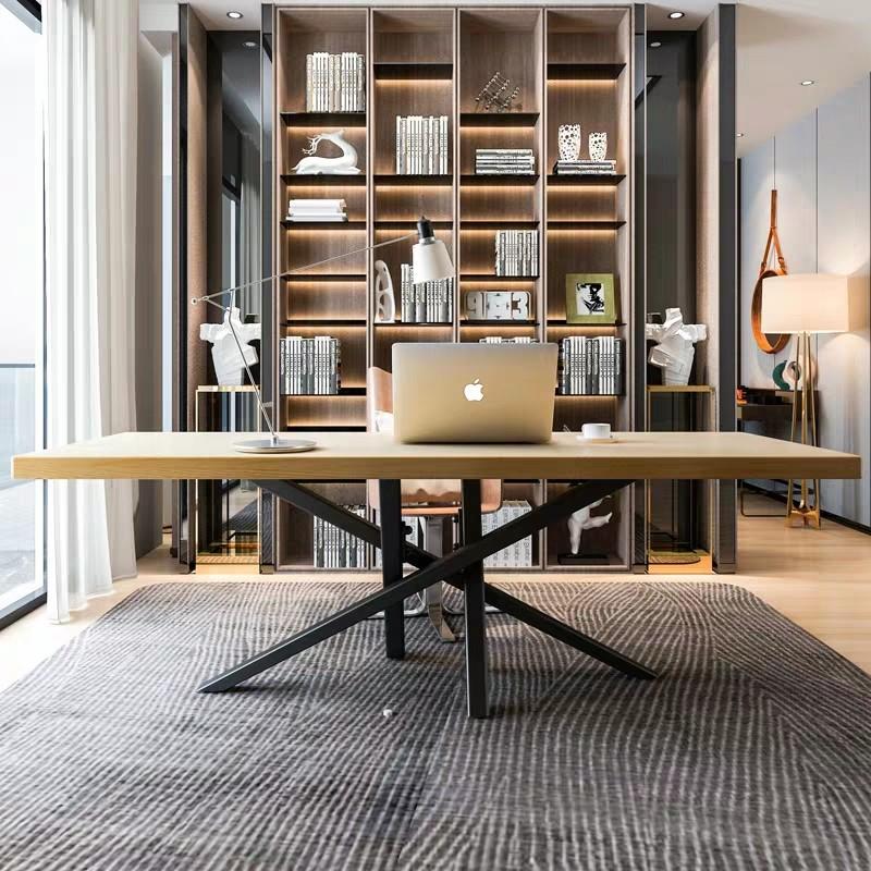 AXIS Modern Industrial Wishbone Work Table – Urban Mood