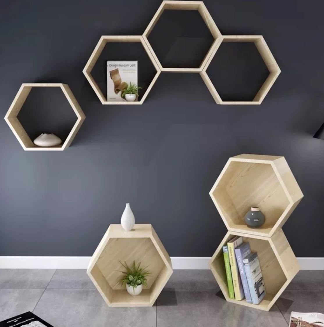 ABEL Honeycomb Wall Display Shelf – Urban Mood