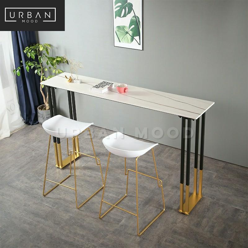 CELESTE Modern Slate Bar Table – Urban Mood