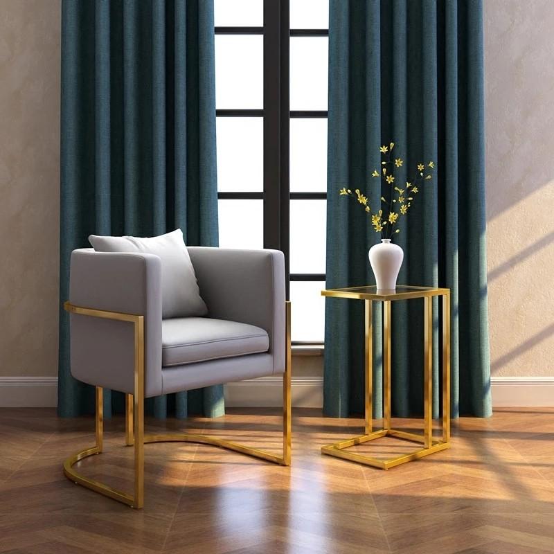 EVA Modern Velvet Accent Armchair Urban Mood