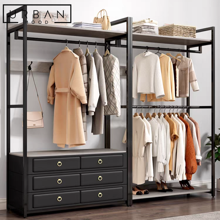 EVANS Modern Open Concept Wardrobe – Urban Mood
