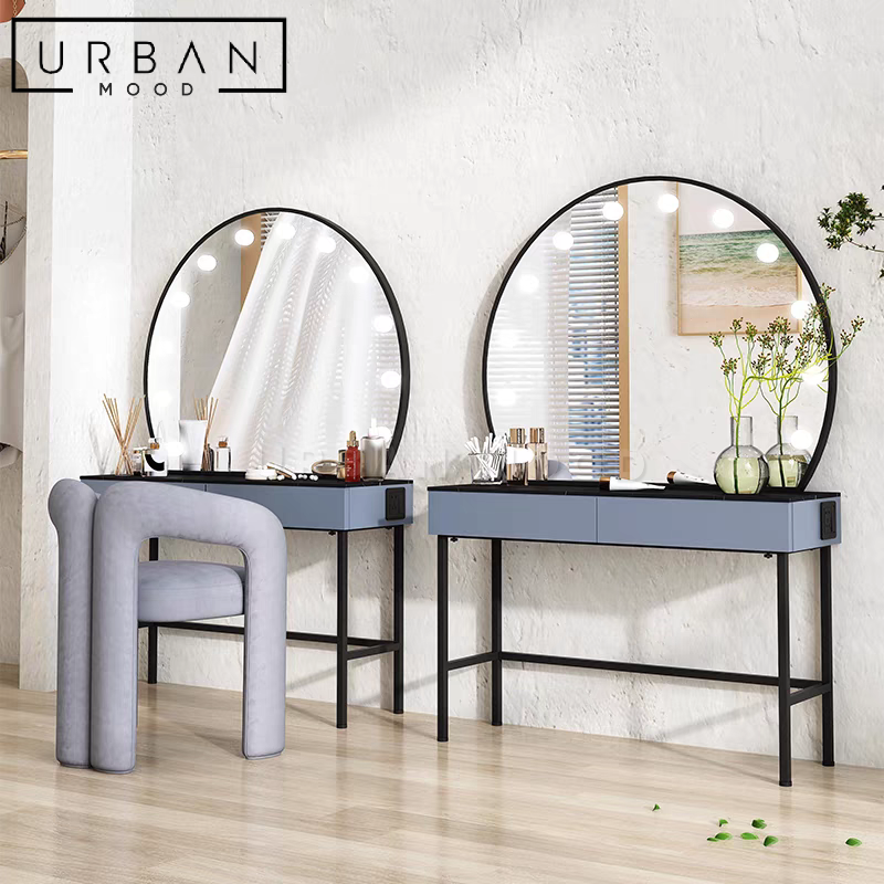 HALLE Hollywood Vanity Table Set – Urban Mood