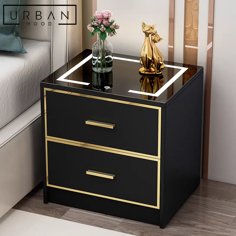 HELIO Modern LED Bedside Table – Urban Mood