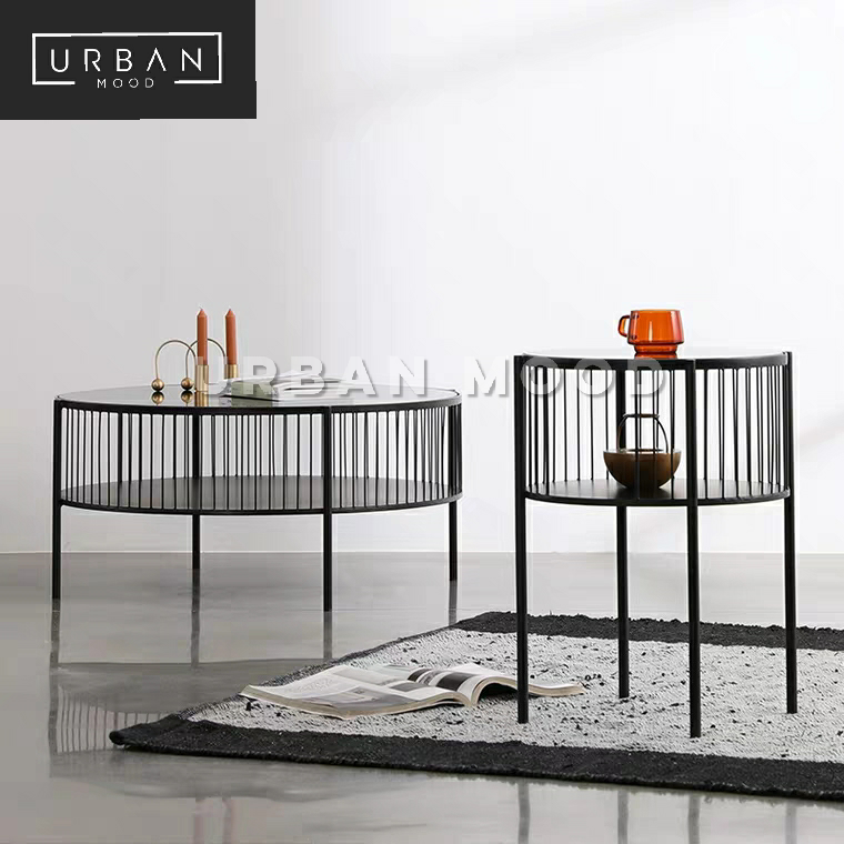 STOWE Accent Round Side/Coffee Table – Urban Mood