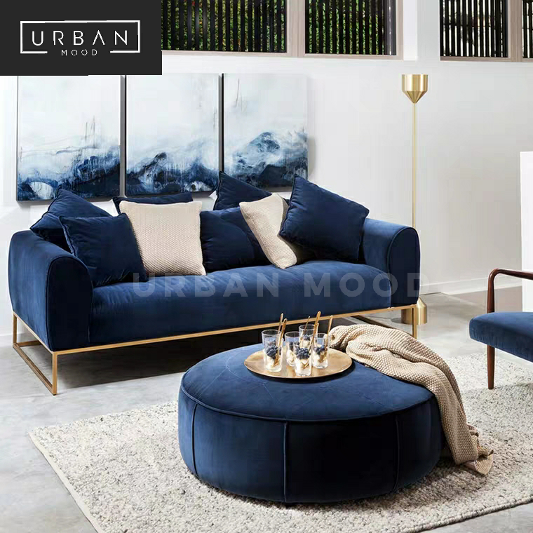 Urban Home Living Room Blue Sofa Beautifully Designed Interiors That