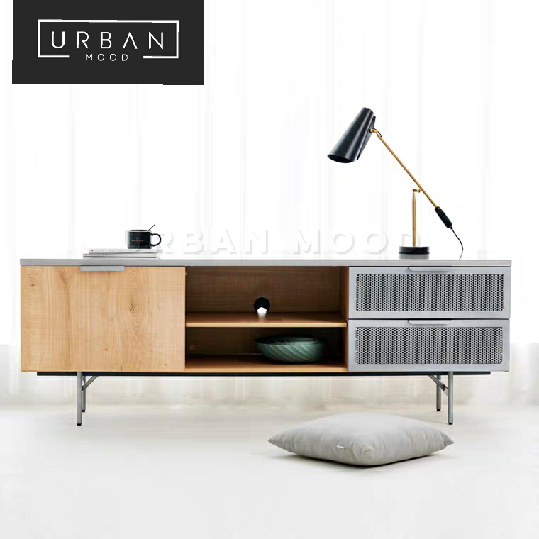HUB Industrial Metal TV Console – Urban Mood