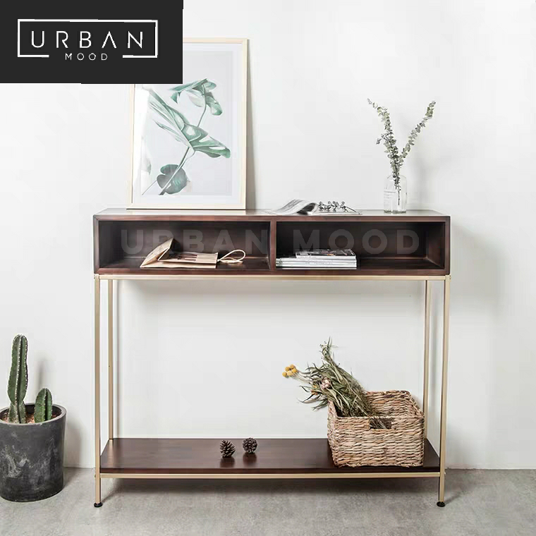 SPRUCE Rustic Solid Wood Hallway Console – Urban Mood