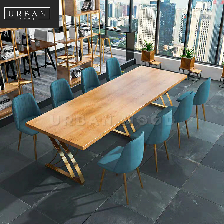 COVENT Modern Solid Wood Office Table – Urban Mood