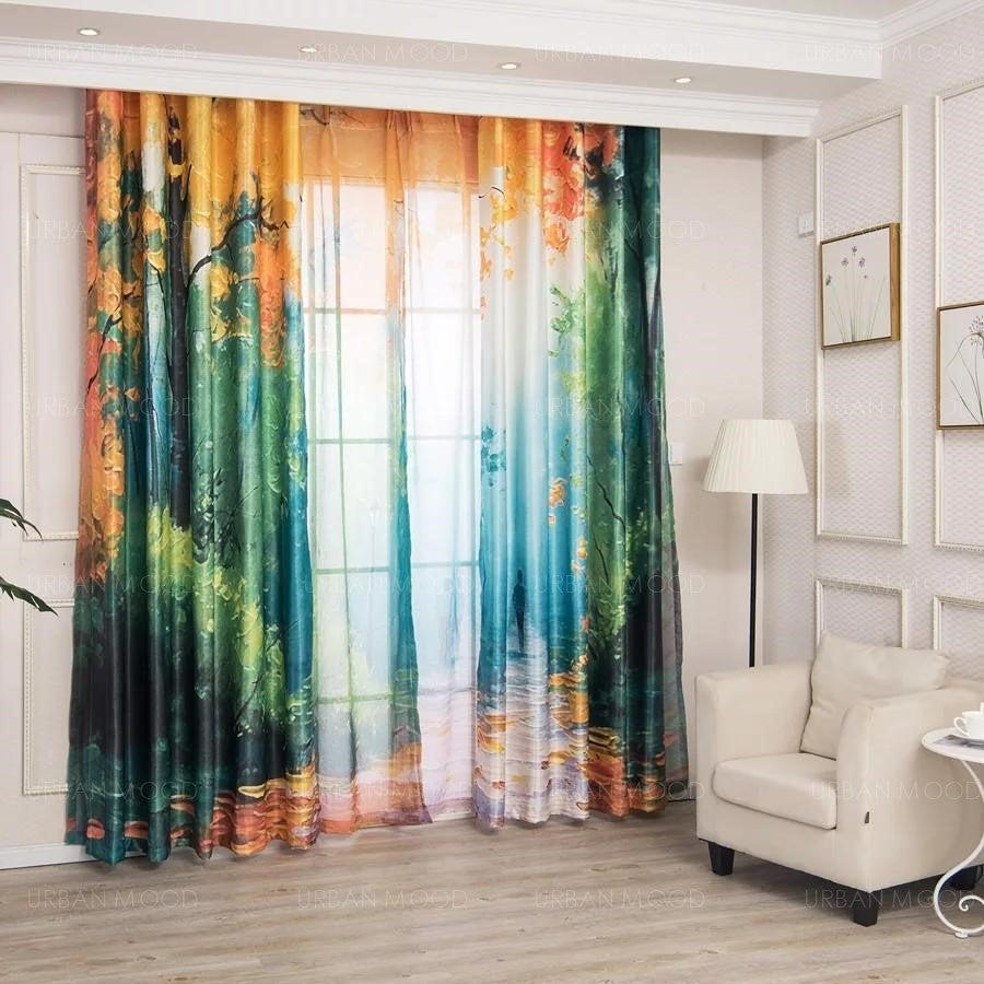 RAIZO Autumn Foliage Curtains – Urban Mood