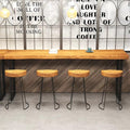 STARBUCKS Rustic Wooden Bar Table & Stool – Urban Mood