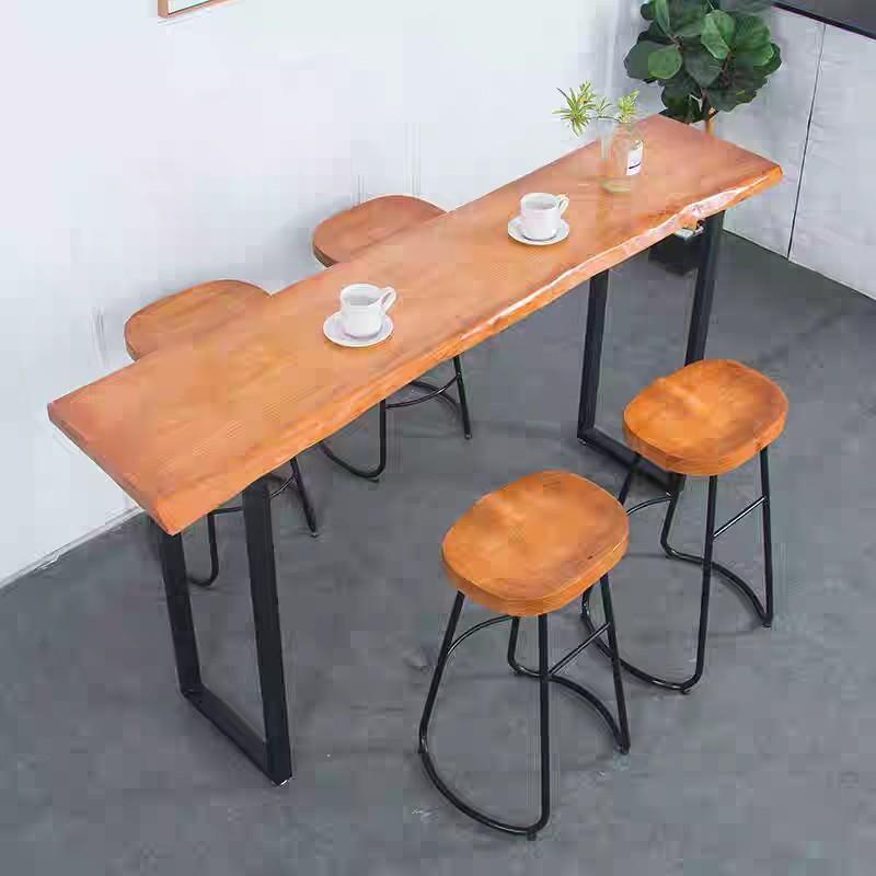 STARBUCKS Rustic Wooden Bar Table & Stool – Urban Mood