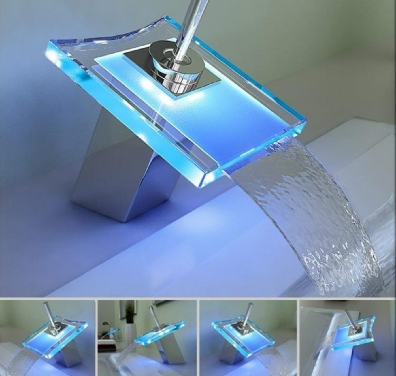 Smart LED Transparent Tap Faucet – Urban Mood