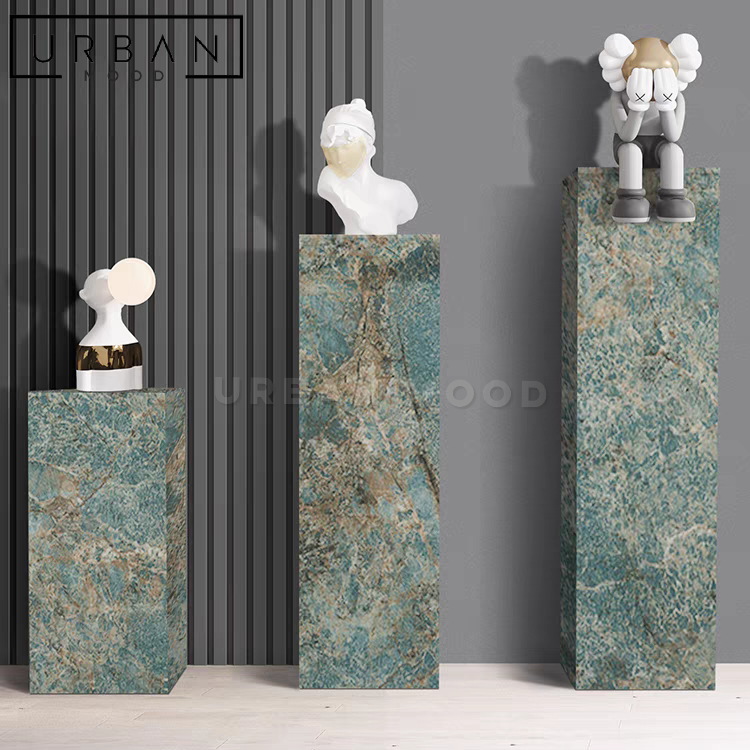 TRIBUNE Modern Marble Pedestal – Urban Mood
