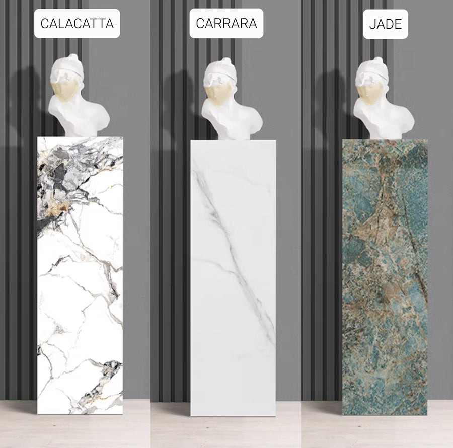 TRIBUNE Modern Marble Pedestal – Urban Mood
