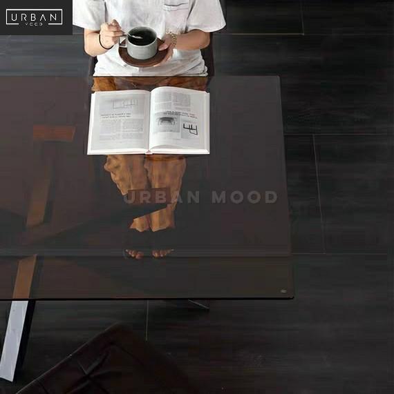 VITRO Modern Glass Dining Table & Chairs – Urban Mood