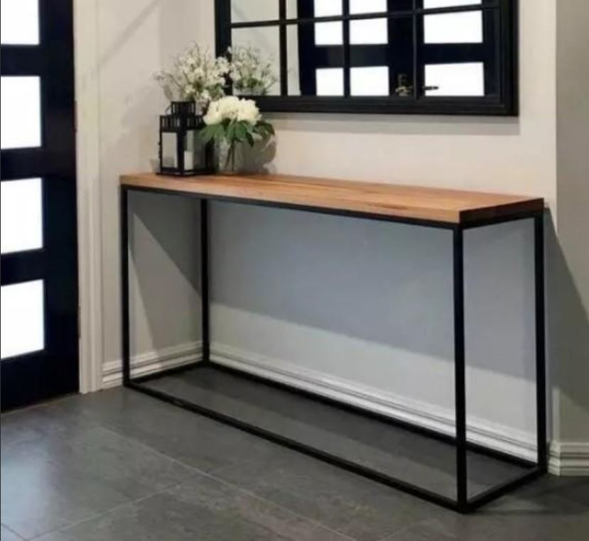 VERDI Ultra Slim Solid Wood Hallway Console – Urban Mood