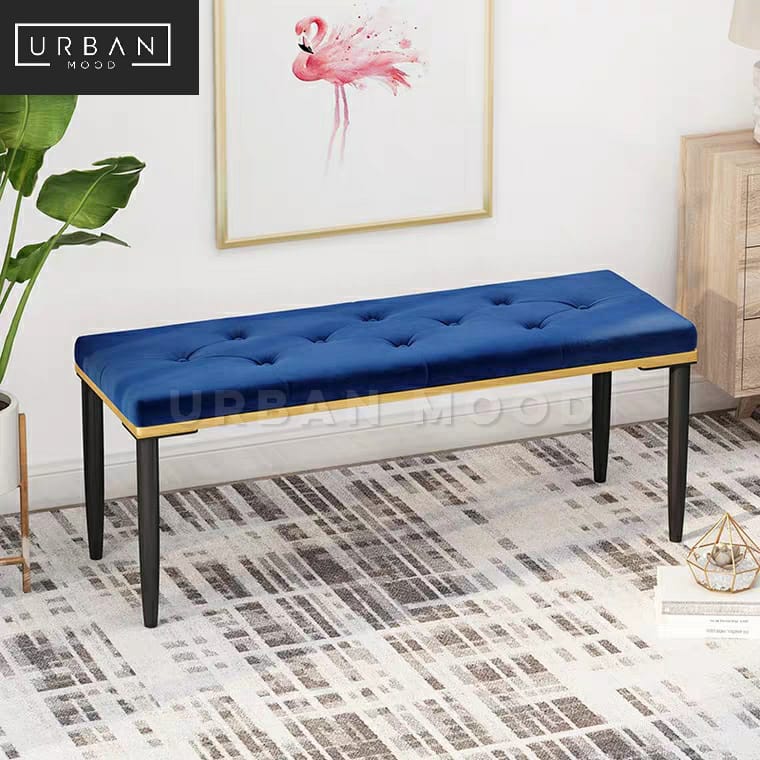 PRIVET Victorian Tufted Dining Bench – Urban Mood