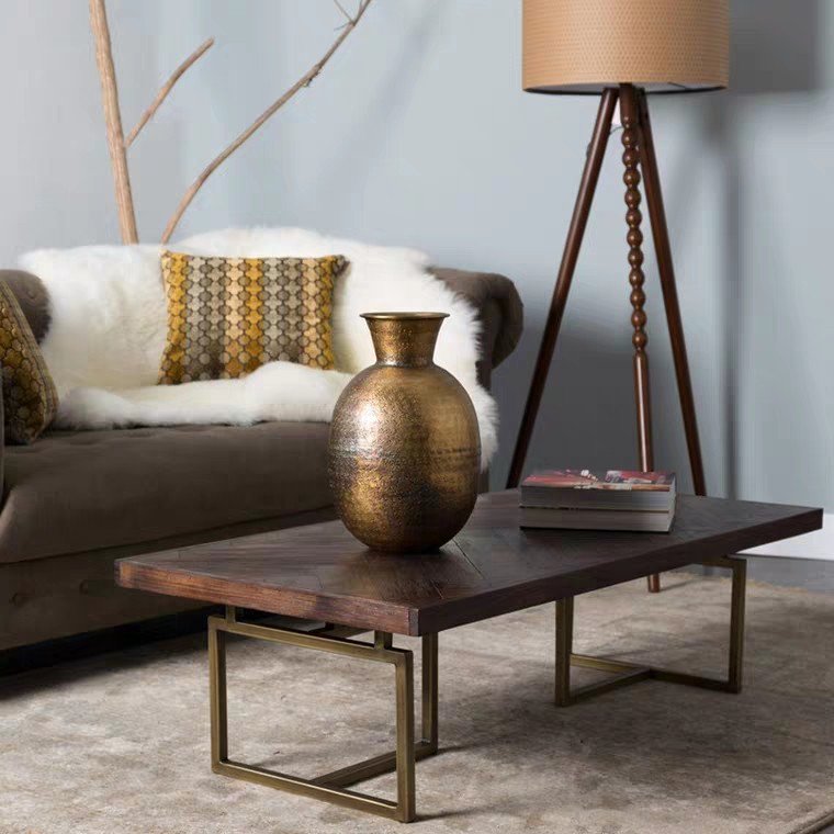 PORTER Herringbone Solid Wood Coffee Table – Urban Mood