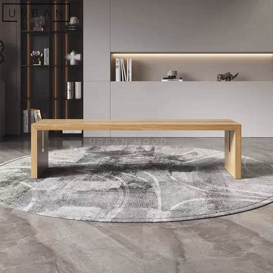 MODICUM Modern Solid Wood Bench – Urban Mood
