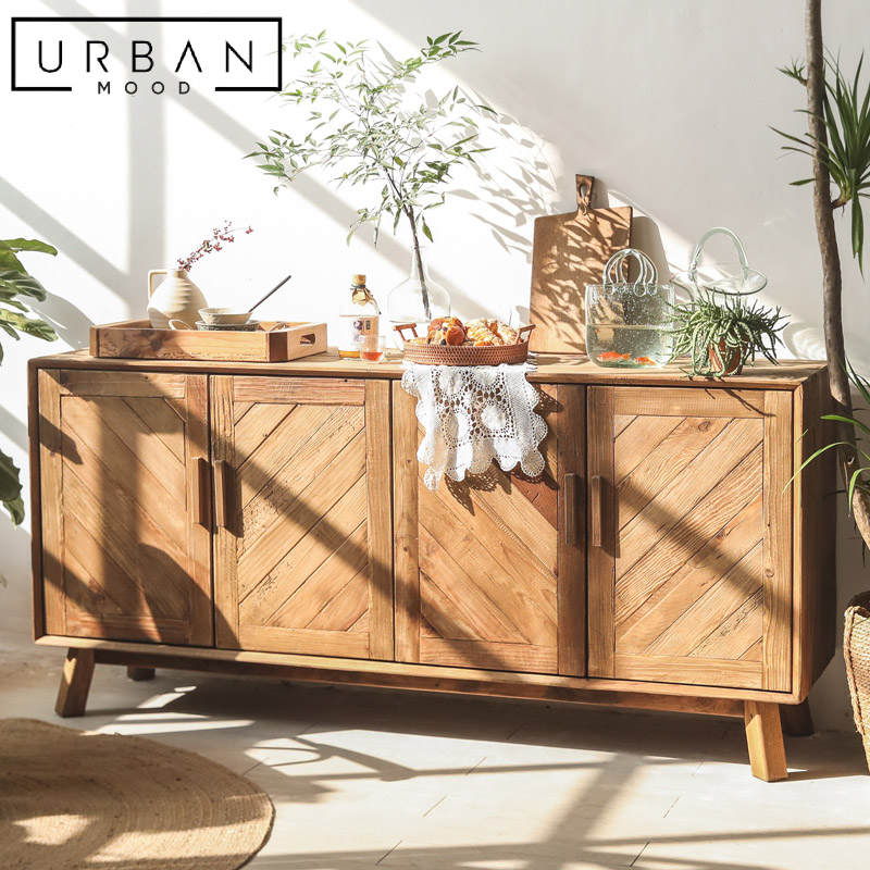 NORFOLK Rustic Solid Wood Sideboard – Urban Mood