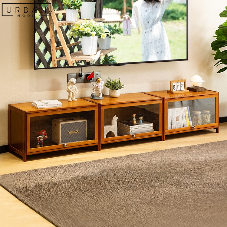 RAVIN Rustic Modular TV Console – Urban Mood